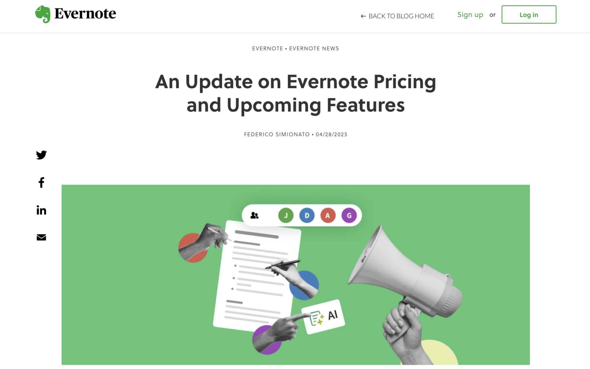 Complete guide for increasing price of Evernote and list of new plans ...