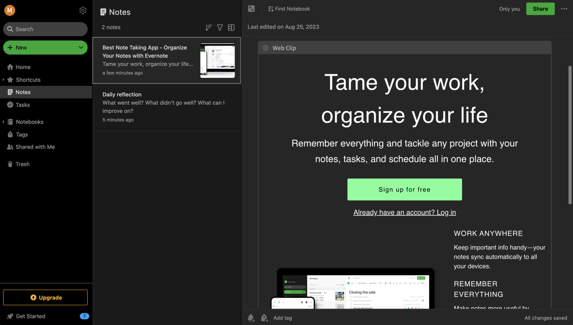 How to use app of Evernote and what is its reputation? – Business ...