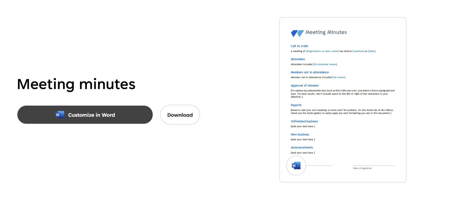 How to write easy-to-read minutes with meeting format – Business ...