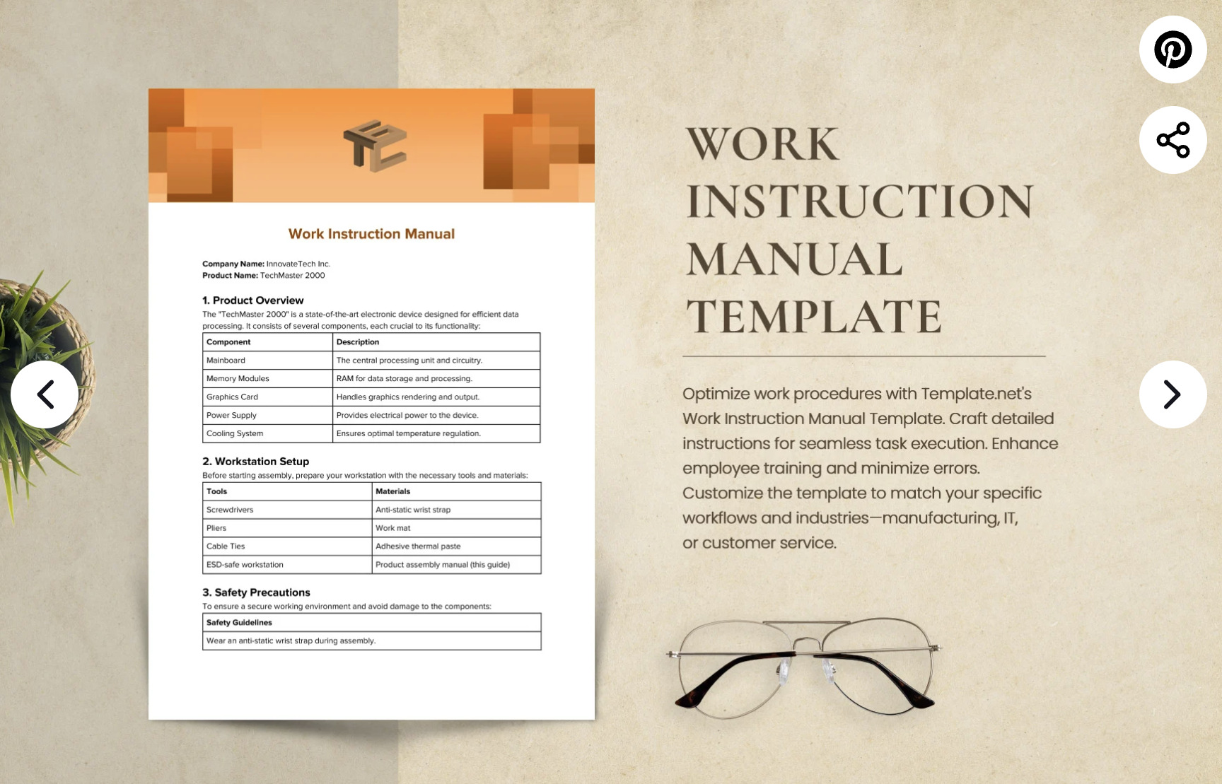 4 work instruction templates and what are required items? – Business ...